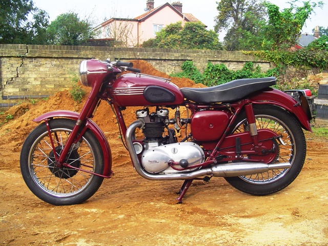 (1956) Triumph 5T Speed Twin 498 ccm | Galerie | Veteráni i veterán ...