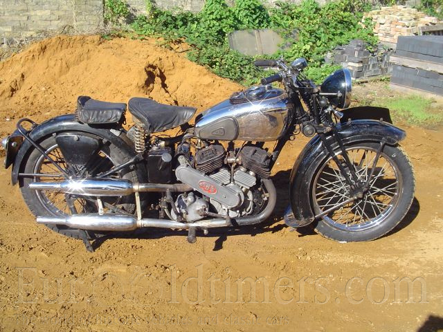 (1939) AJS V Twin 990cc | Gallery | Veteráni i veterán - Oldtimers - Historická vozidla